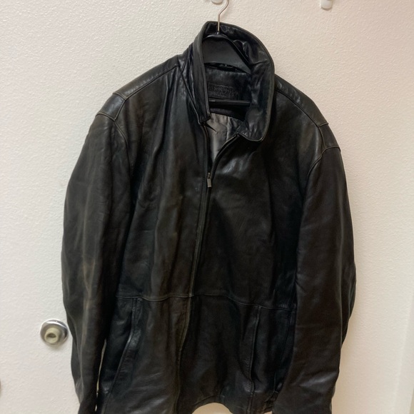 Brandini | Jackets & Coats | Brandini Le Collezione Black Leather ...